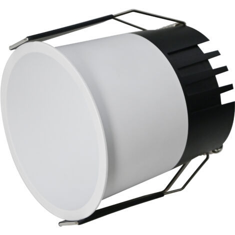 Spot Downlight LED 10W Coupe Ø 63 mm Deep 2700K Blanc Blanc chaud