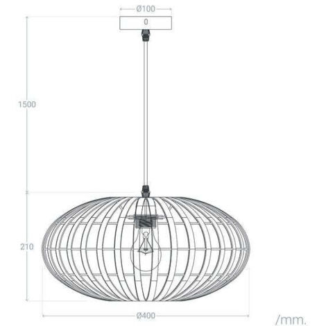 Suspension Bambou Atamach Naturel