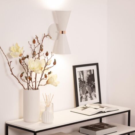 Lampe Murale Métal Kusini Blanc