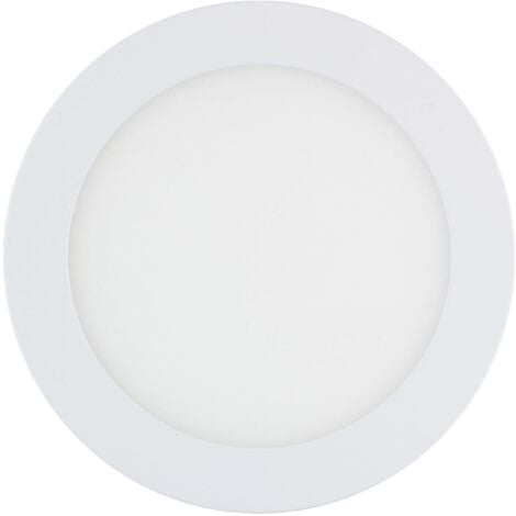 Dalle LED 12W Ronde Extra-Plate LIFUD Coupe Ø 155 mm 4000K Blanc neutre