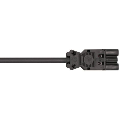 Câble GST18 3 Pôles Mâle avec Câble de 1m Noir