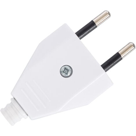 Fiche Type F Schuko Européenne Blanc