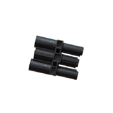 Raccord GST18 3 Pôles Noir