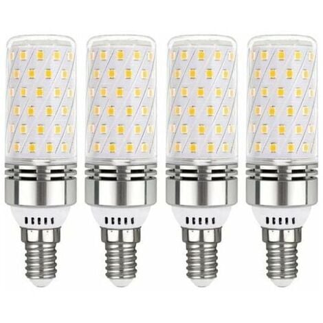 Ampoule LED E14 Blanc Froid, 12W équivalent 100W Ampoule Incandescente, 6000K Ampoules LED Culot ...