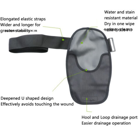Colostomy Bag Cover Waterproof Adjustable Portable Universal Stretchy ...