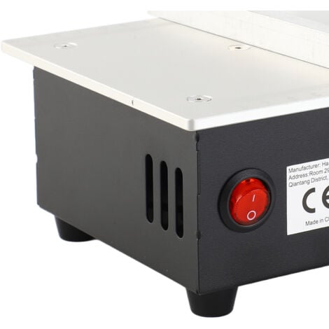 Mini scie circulaire multifonctionnelle, scie de bureau électrique ...