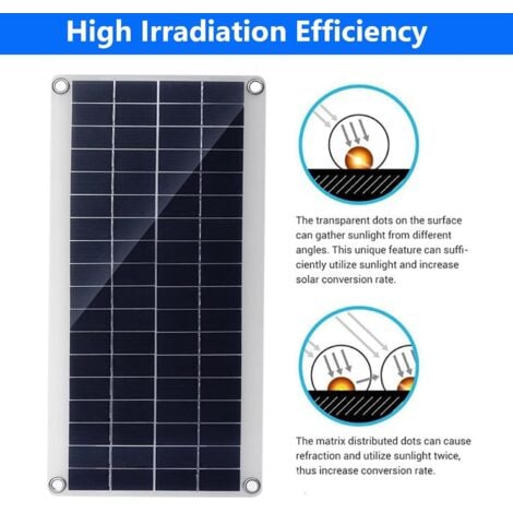 Panneaux solaires 300 watts, kit complet de panneaux solaires portables ...