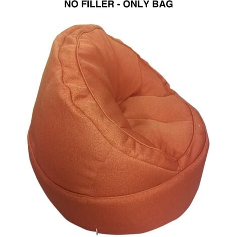 Rebecca Mobili Leerer Bezug Orange Polyester Sack mit Reißverschluss ...