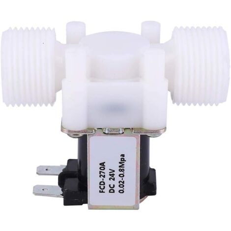 Electroválvula eléctrica unidireccional de plástico G3/4 NC ...
