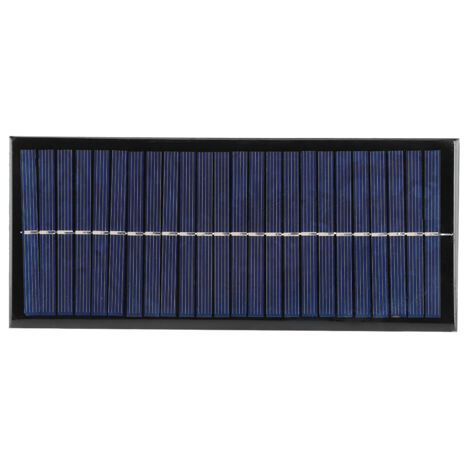 Panel solar de silicio policristalino de 2,5 W y 12 V, con pegamento ...