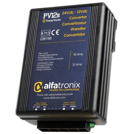 Alfatronix Convertisseur Dc-Dc 24V-12V 12-18A