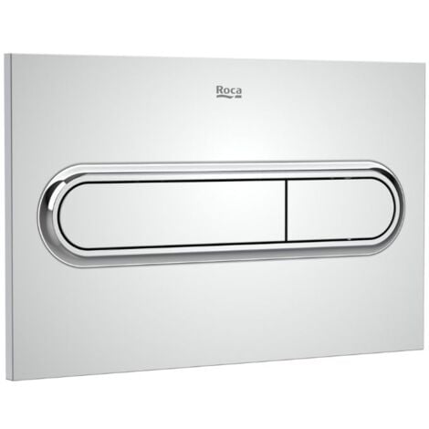 Roca Pack cisterna empotrada Roca Duplo One + pulsador cromo ...