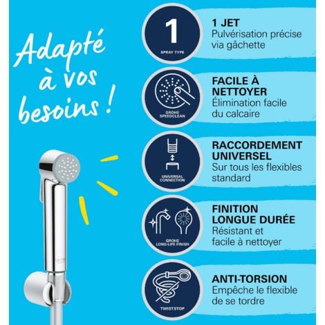 Grohe Vitalio Trigger Spray 30 Conjunto de ducha de 1 rociador con ...