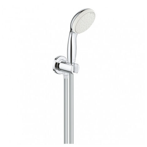 Grohe Conjunto de ducha Eurosmart Todo en 1 con ducha fija de 25 cm ...