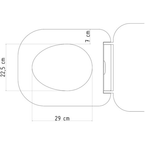 Idevit Tapa WC Havana softclose slim (HA030S)