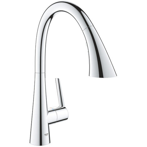 Grohe Zedra, mezclador monomando de fregadero, cromado (32294002)