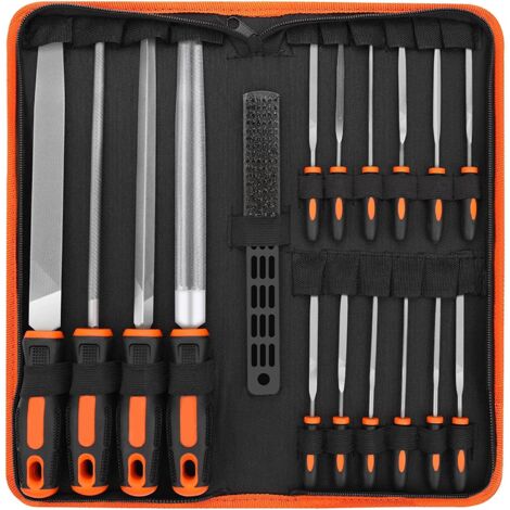 Limes Et Râpes,Lime Metal En Acier Forgé T12, 4x Grand Limes Metal, 12x ...