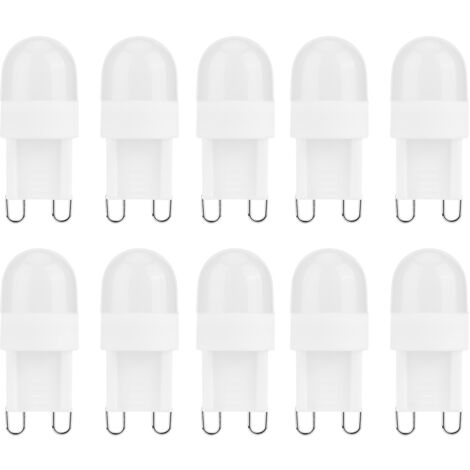 Ampoule Led, 10pcs 1.5w g9 Ampoules Led Petite Ampoule De Base à Deux ...