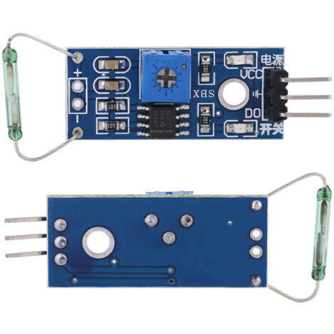 4 pcs/set Capteur Reed Module d'interrupteur magnétique Kit Diy ...