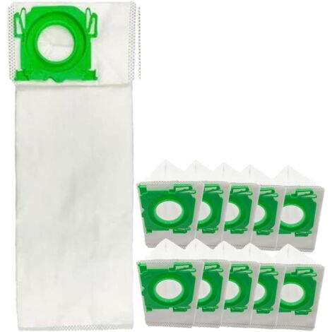 Lot de 10 sacs filtrants 6695AM pour aspirateurs verticaux Sebo ...