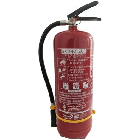 Extincteur 6KG Poudre classe ABC NF