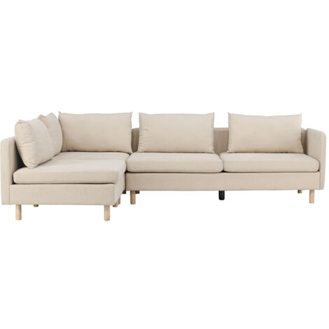 Zero canapé 3 places beige.