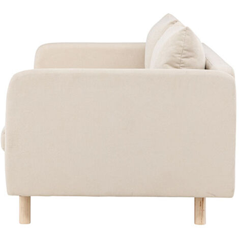 Zero canapé 3 places beige.