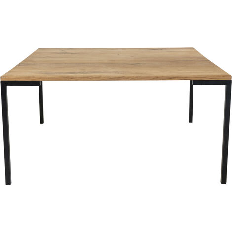 Lugano Table basse 90x90 cm, chêne huilé.