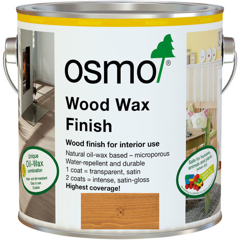 Osmo Wood Wax Finish - 3123 Pine 750ml