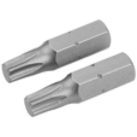 SATZ 2STK. S2 TORX-BITS T25X25MM TOLSEN