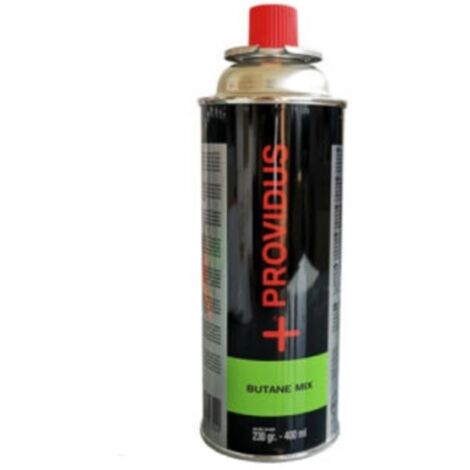 Pack de 8 cartouche gaz PROVIDUS 230g / 400ml UN2037 pour re'chauds et ...