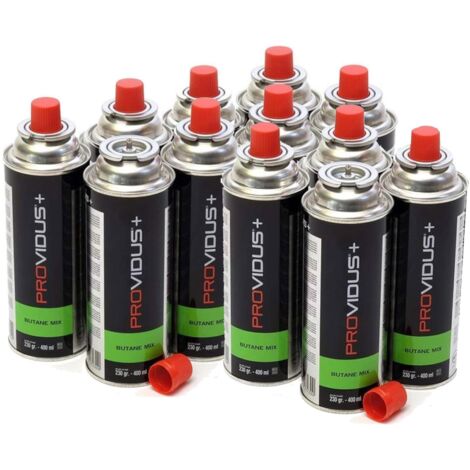 Pack de 12 cartouche gaz PROVIDUS 230g / 400ml UN2037 pour re'chauds et ...