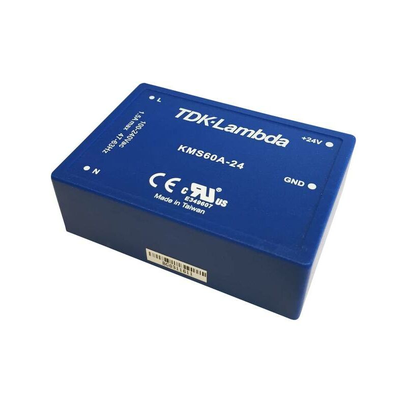 TDK-Lambda KMS60A-24 Alimentatore da circuito stampato AC / DC 24 V 2.5 ... TDK-Lambda KMS60A-24 Alimentatore da circuito stampato AC / DC 24 V 2.5 ...