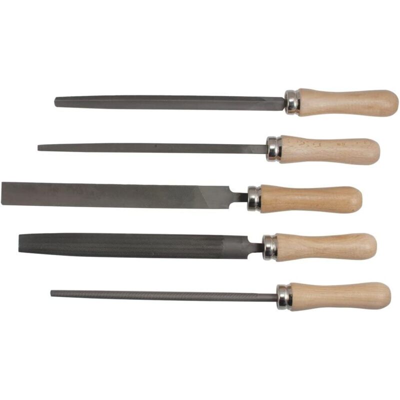 SW-Stahl 90902SB Werkstattfeilensatz I 5-teilig I 300 mm I ...