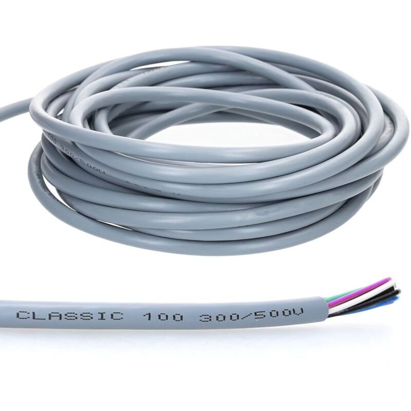 10 Meter Lapp 00100004 Ölflex Classic 100 Steuerleitung 2x0,5 mm² ohne ...
