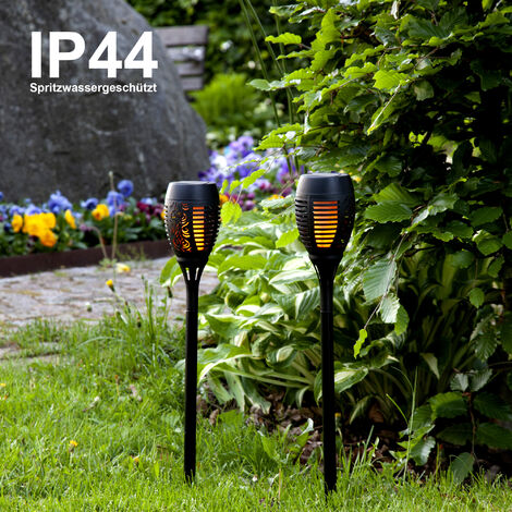 Star Trading Solar Fackeln 8er Set Solar Lampe Outdoor Solar ...