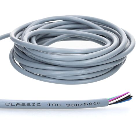 10 Meter Lapp 00101234 Ölflex Classic 100 Steuerleitung 4x0,5 mm² ohne ...