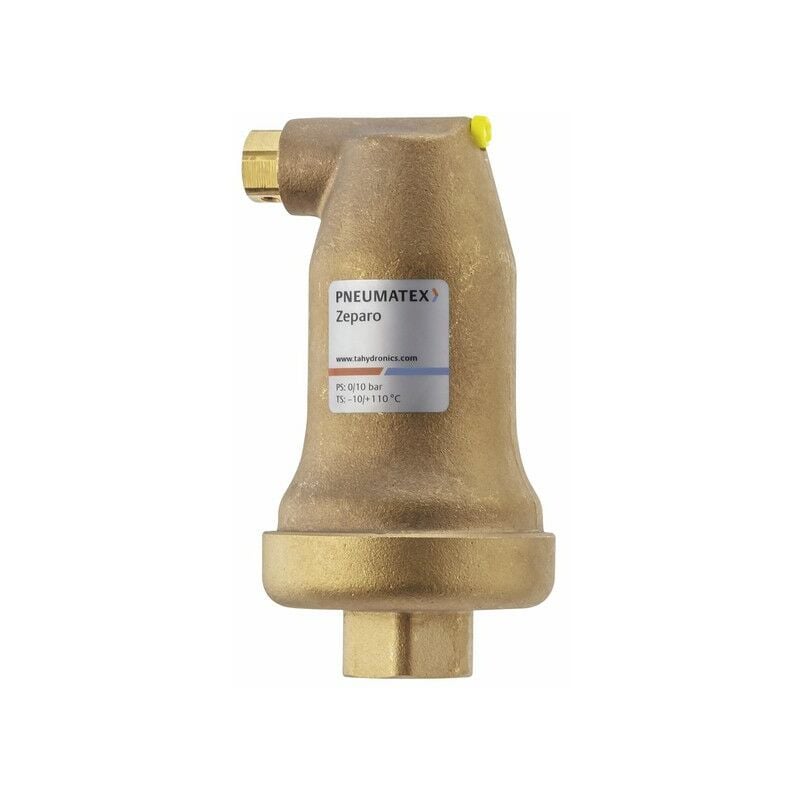 Purgeur automatique ZUT F1/2 - IMI HYDRONIC : 7890515