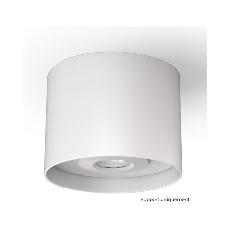 DECOCIEL Support installation saillie plafond béton - Coloris Blanc ...