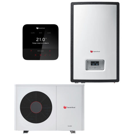 SAUNIER DUVAL - Ensemble Pompe à chaleur Air / Eau Monobloc GeniaAir ...