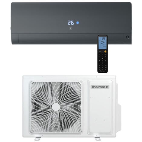THERMOR - Ensemble Climatisation réversible Mono-split Nagano Murale Pure - Unité extérieure 2 ...