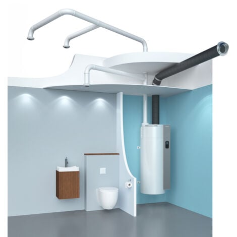 ATLANTIC - Chauffe-eau thermodynamique AQUACOSY EVOLUTION 100L avec ...