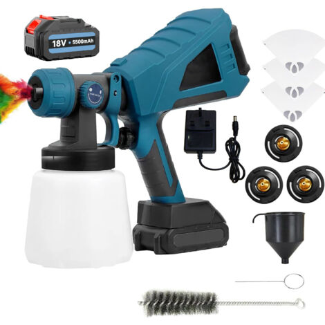 Upgraded Paint Sprayer - Fence Paint Sprayer, HVLP Electric Spray Gun ...