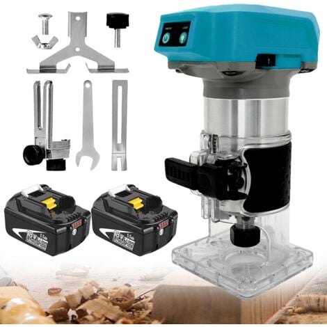 Cordless Electric Hand Palm Router Tool Compatible with Makita 18V ...