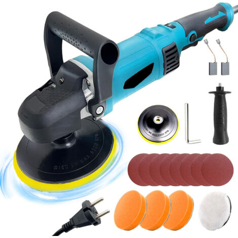 Car Polisher Buffer Dual Action Random Orbital Waxer Polisher 6 ...
