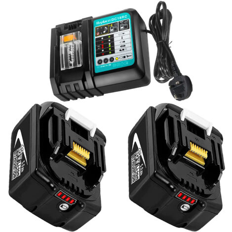 Replacement DC18RC Charger BL1850 Battery 5.5A 18v-Compatible with ...