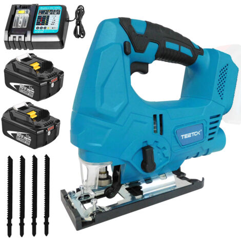 Cordless Jig Saw Compatible with Makita 18V Battery, Electric Jigsaw ...