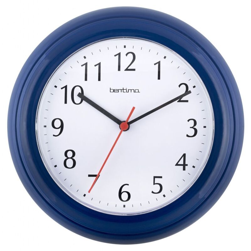 Acctim Wycombe Wall Clock Blue