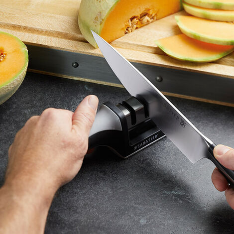 Sabatier Two Stage Draw Through Knife Sharpener