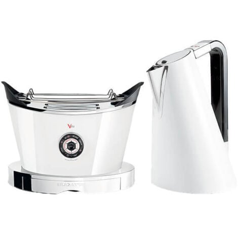 Bugatti Vera Easy Kettle and Volo Toaster Set White